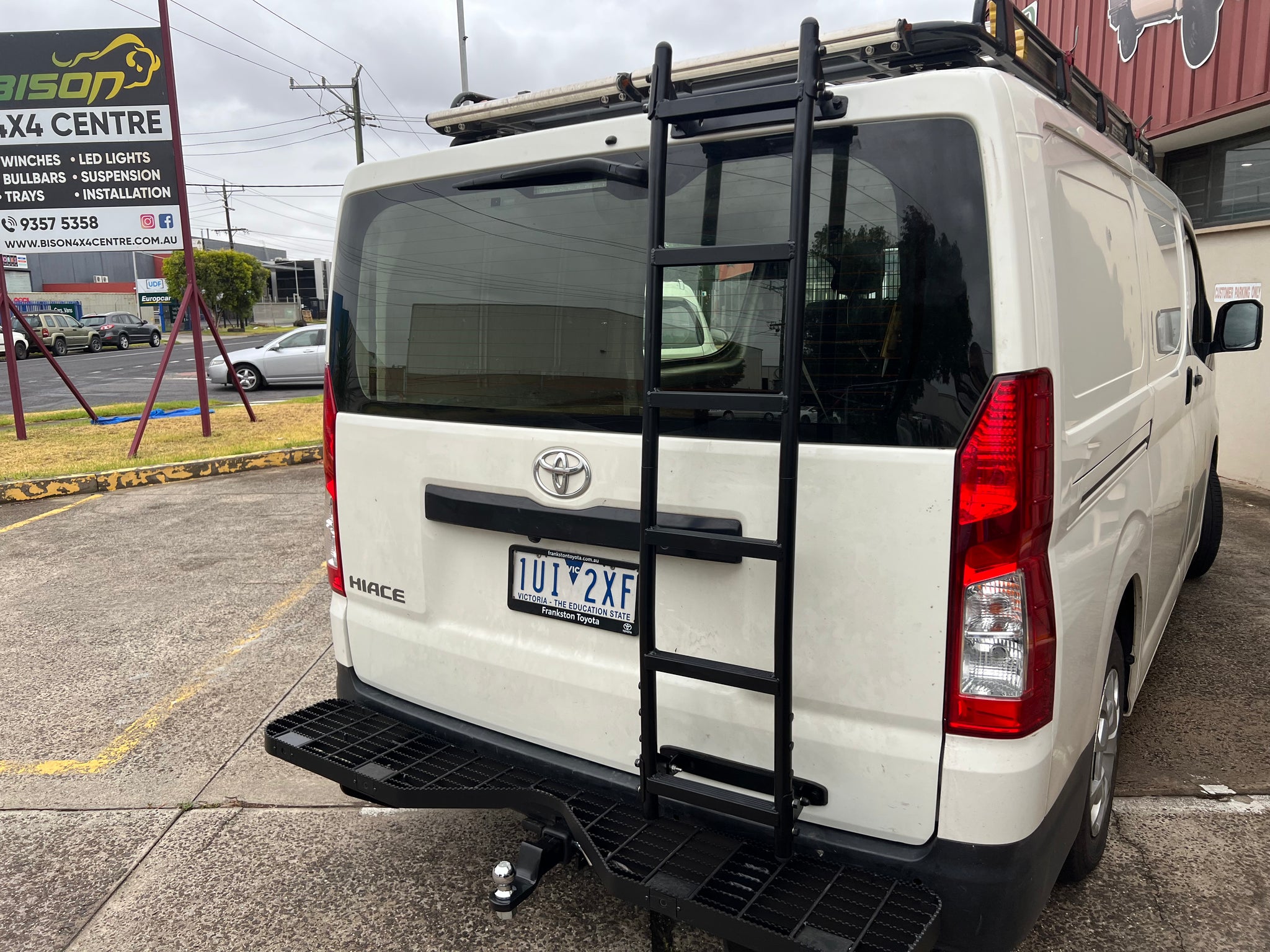 Rear Door Ladder for Toyota Hiace 2019 on