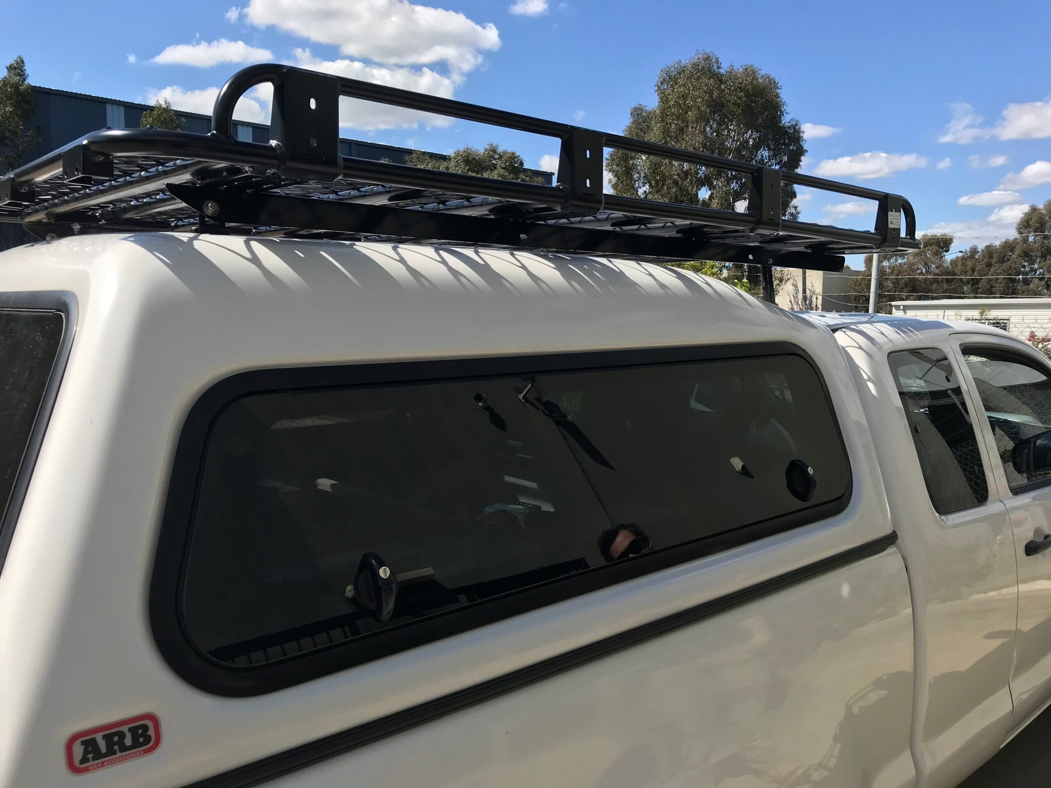 Steel Roof Rack for ARB Canopy , High Roof With Internal support brack
