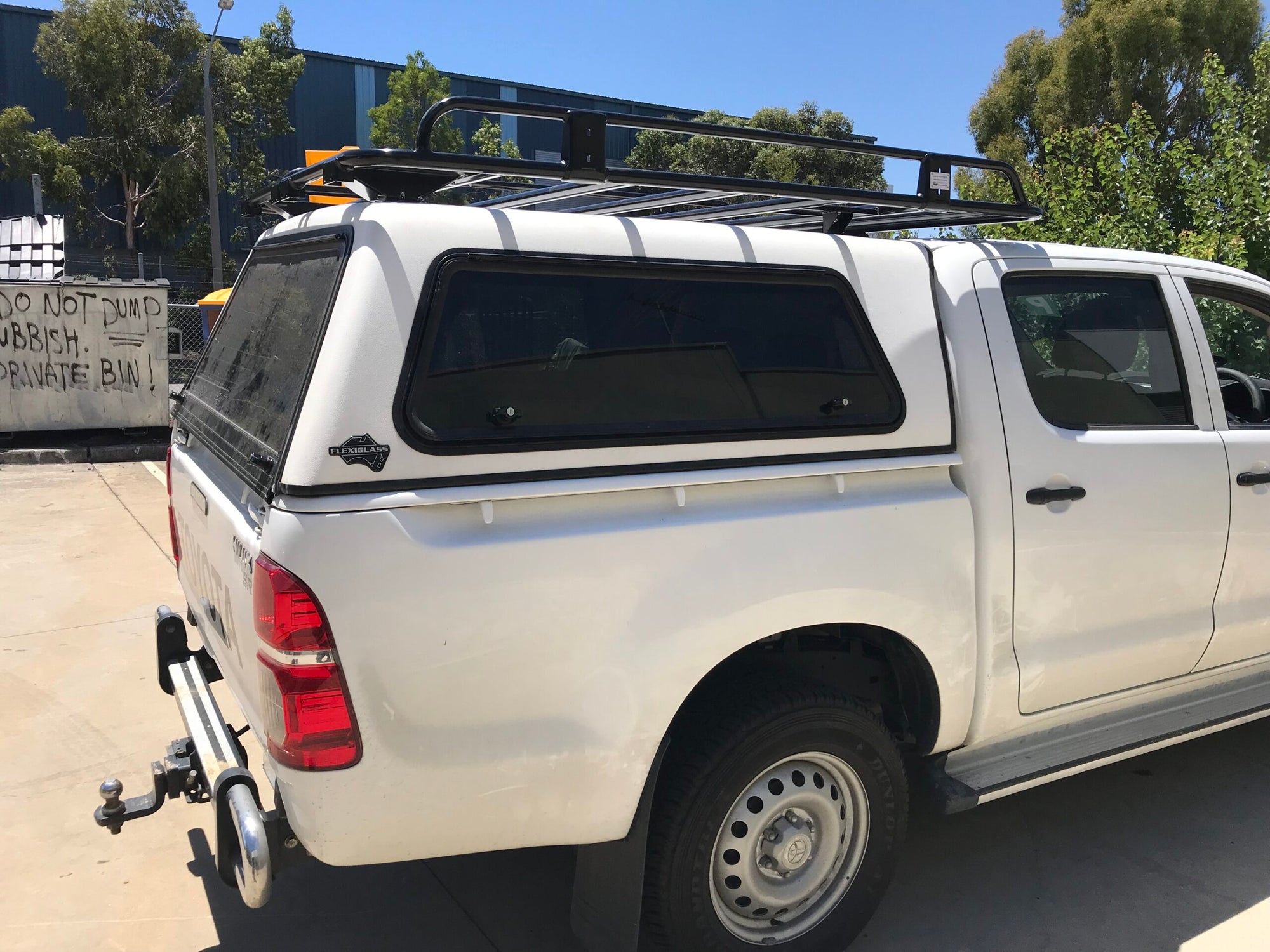 Steel Roof Rack for ARB Canopy , High Roof With Internal support brack