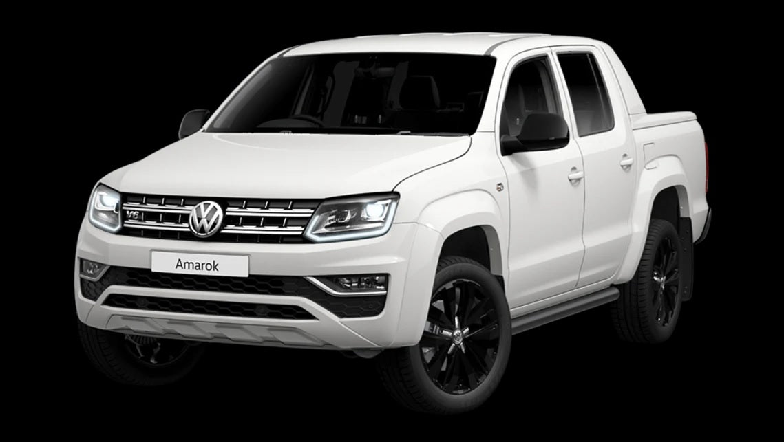 Volkswagen Amarok 2012-Onwards Tradesman Style Open Ends Steel Roof Ra